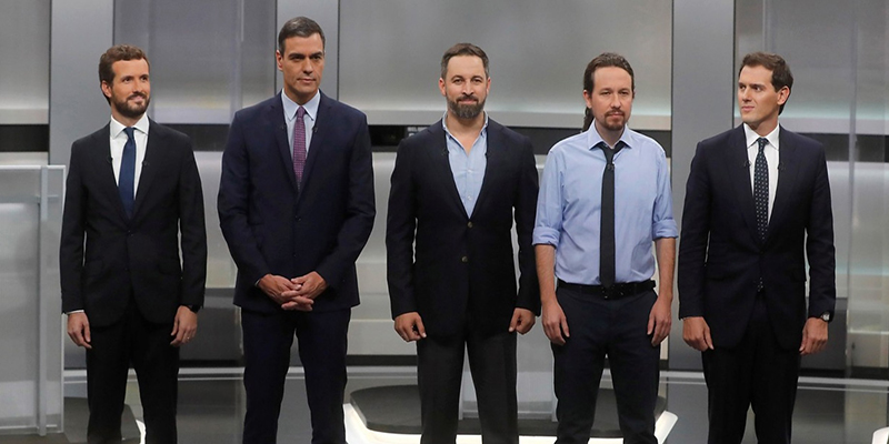 Spanish political leaders face to face | The Corner